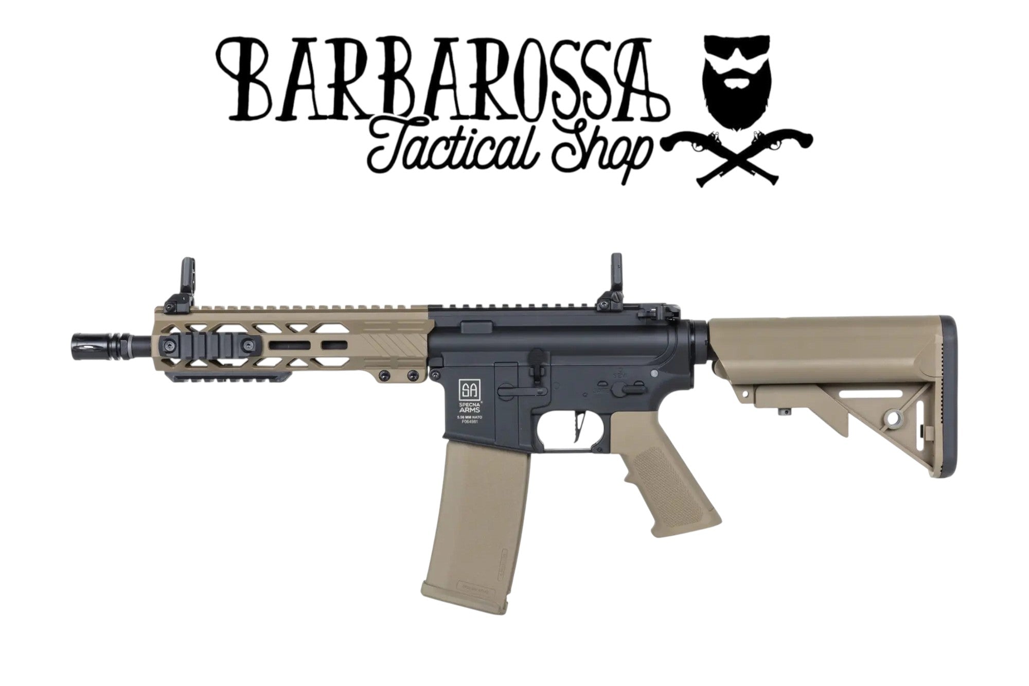 Specna Arms SA-F08 FLEX™ HAL™ ETU™ Gen. 2 - Half-Tan – Carabina Airsoft ...